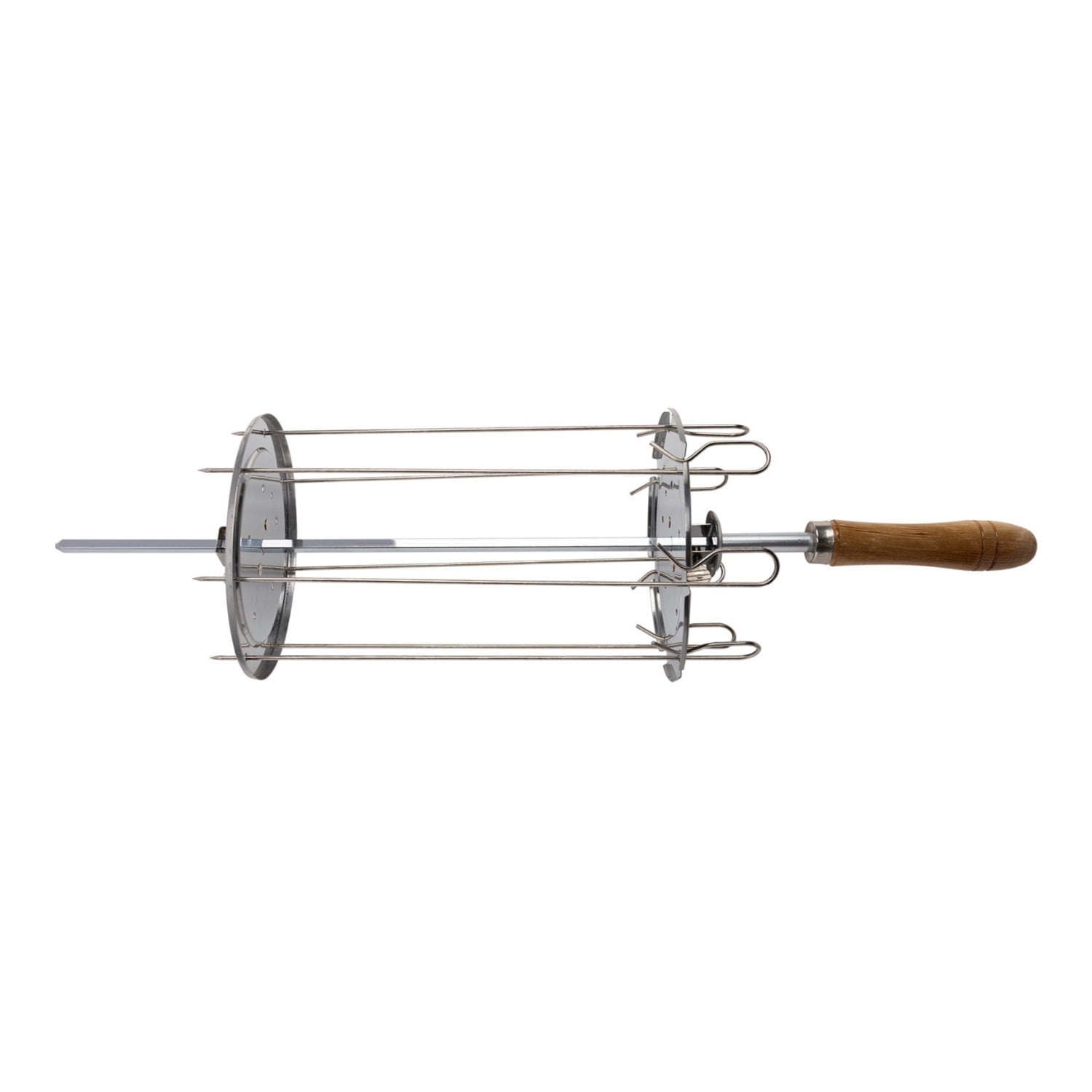 ChefWave Sosaku Indoor Grill Kebab Set (Includes 7 skewers and 2 round ...