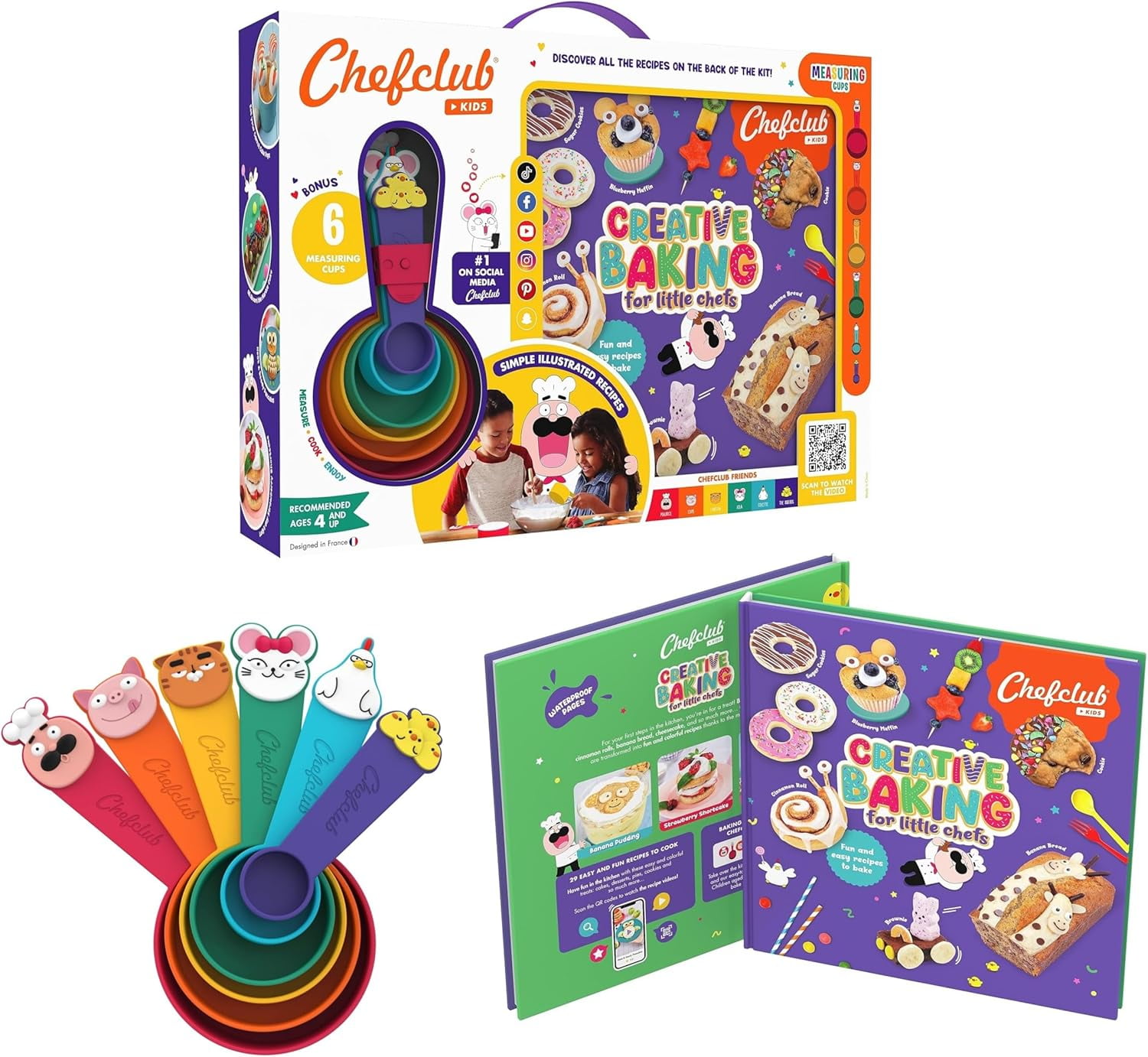 Chefclub Creative Baking for Little Chefs" Illustration Cookbook - 29 ...