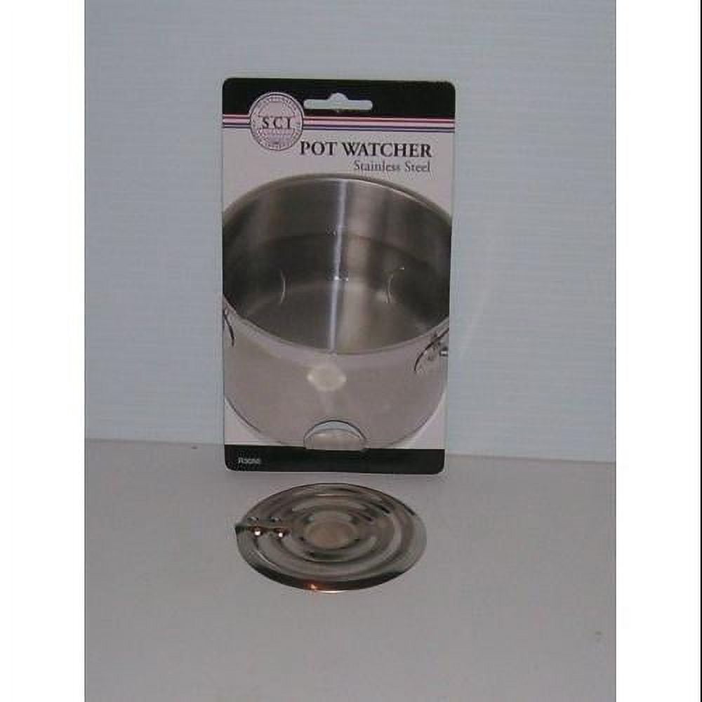 Chefgadget - Stainless Steel Pot Watcher, Prevent Milk & Soups from ...