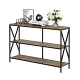 "MONVANE 45 inch Console Entertainment Table, Wood Media Home Stand for ...