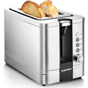 Holife Stainless Steel 2-Slice Toaster with 6 Shade Settings, Bagel ...