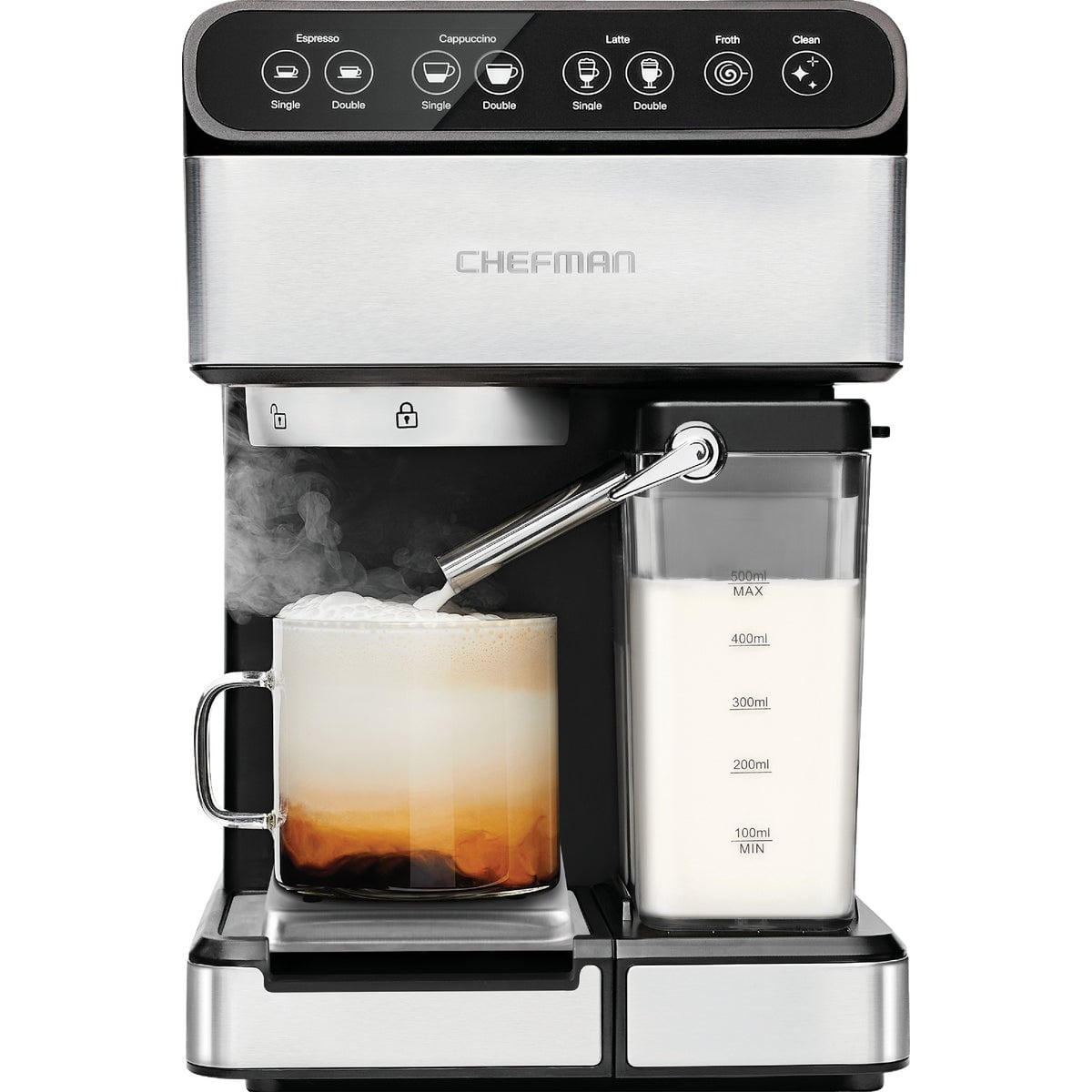 Chefman 6-In-1 Espresso Machine RJ54-I - Walmart.com