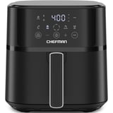 Chefman 6 Qt Compact Digital Touch Air Fryer, Hi-Fry & Shake Reminder ...