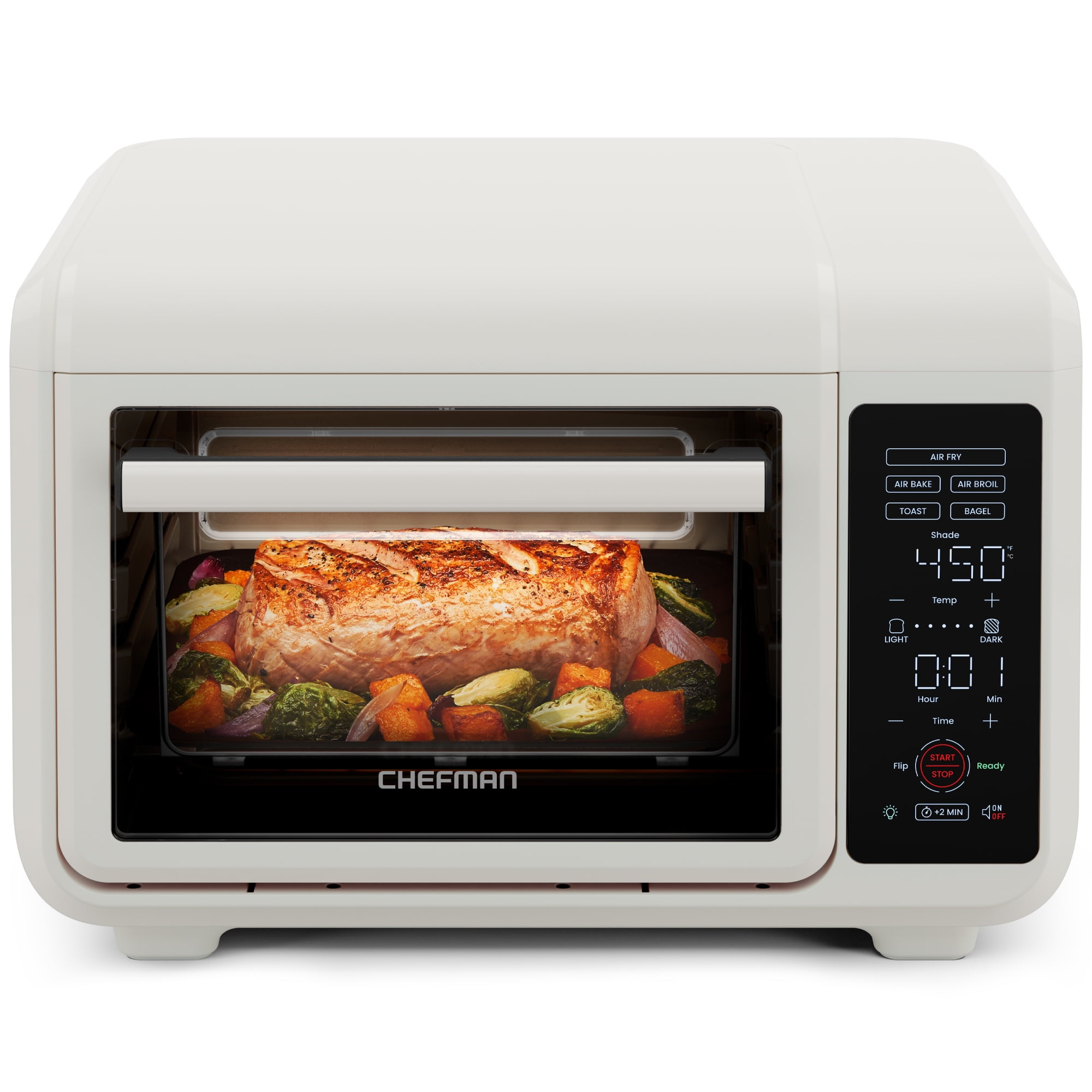Chefman EasyAir 15 Qt. Toaster Oven Air Fryer, 5 Cooking Functions ...