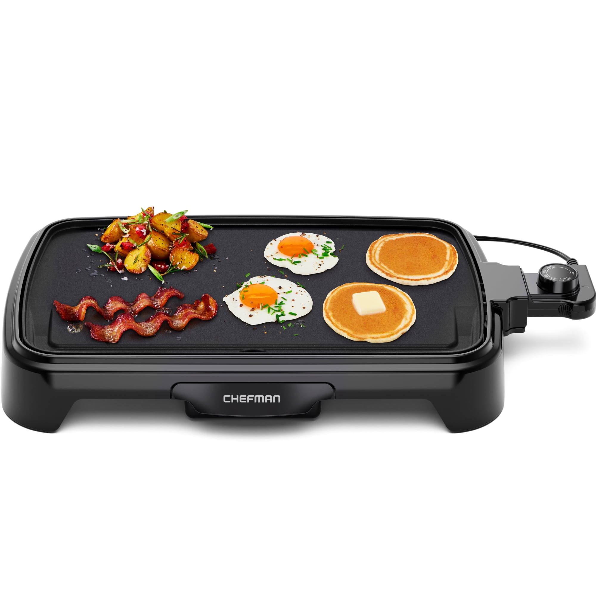 "Chefman Electric Counter Cooking Griddle, Non-Stick 10""x16 ...