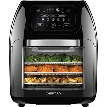 Chefman Multifunctional Air Fryer Toaster Oven - 19 Quart, 7-in-1 ...