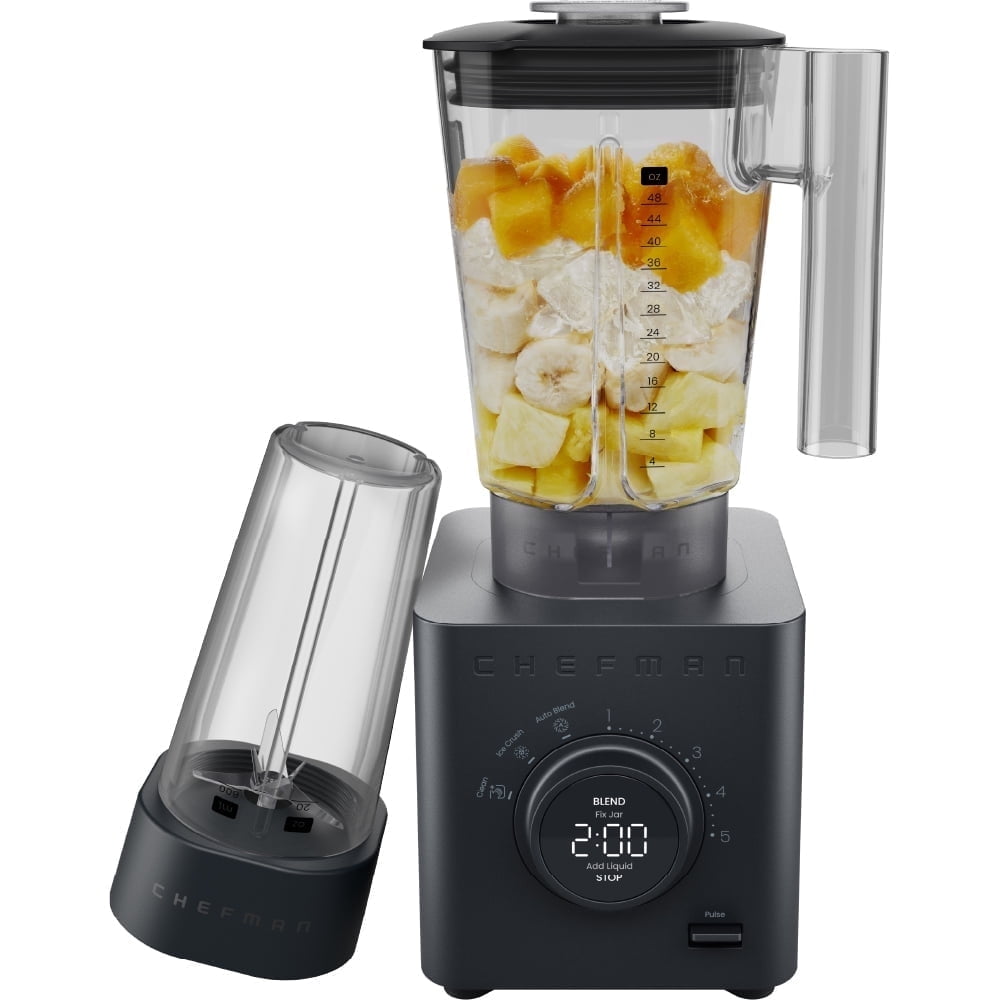 Chefman Obliterator 1380W Professional Blender w/ Auto Blend and 20oz ...
