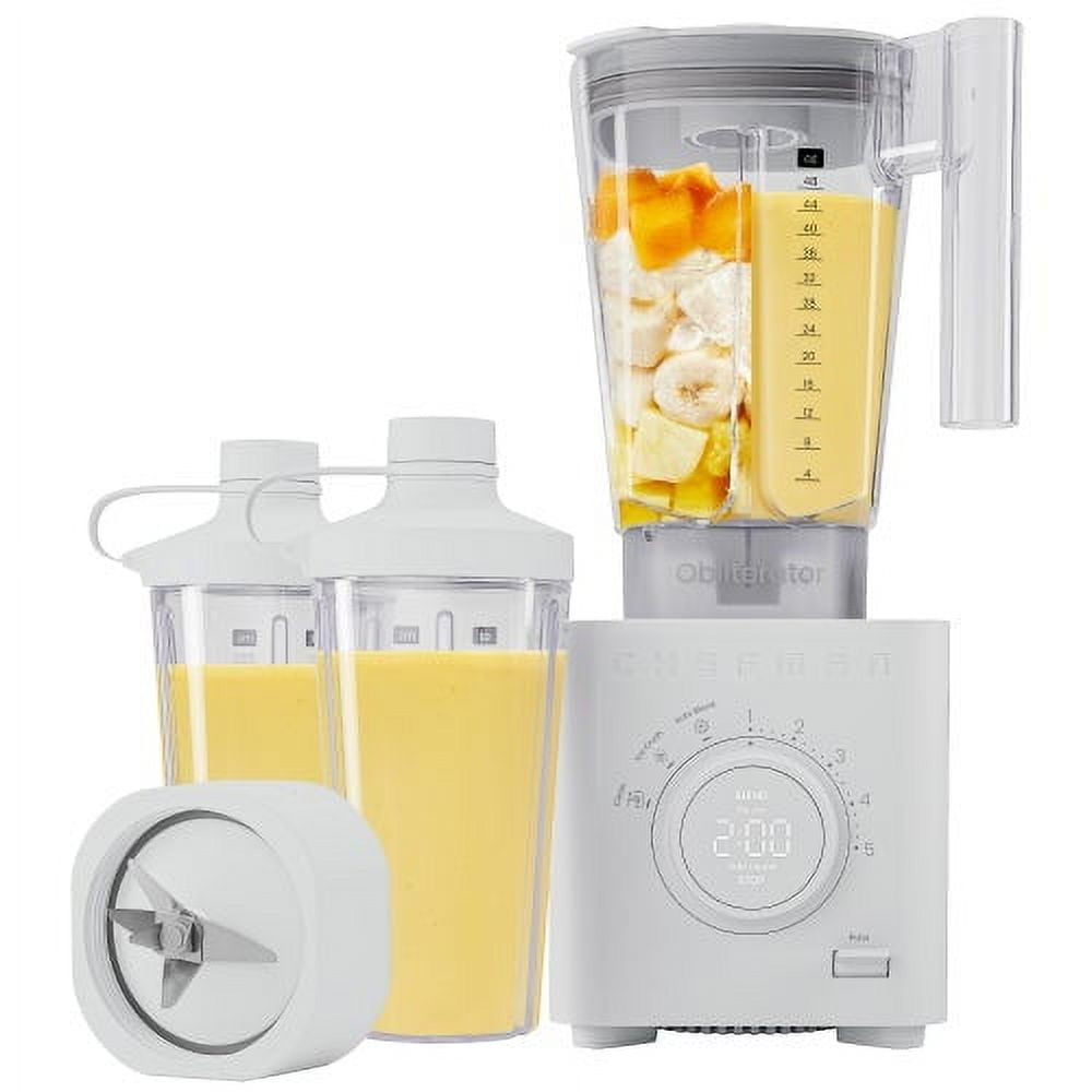 Chefman Obliterator Blender with Auto Blend and Travel Jars, 2025 Model ...
