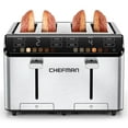 Free Shipping! Chefman Smart Touch 4 Slice Digital Toaster with ...