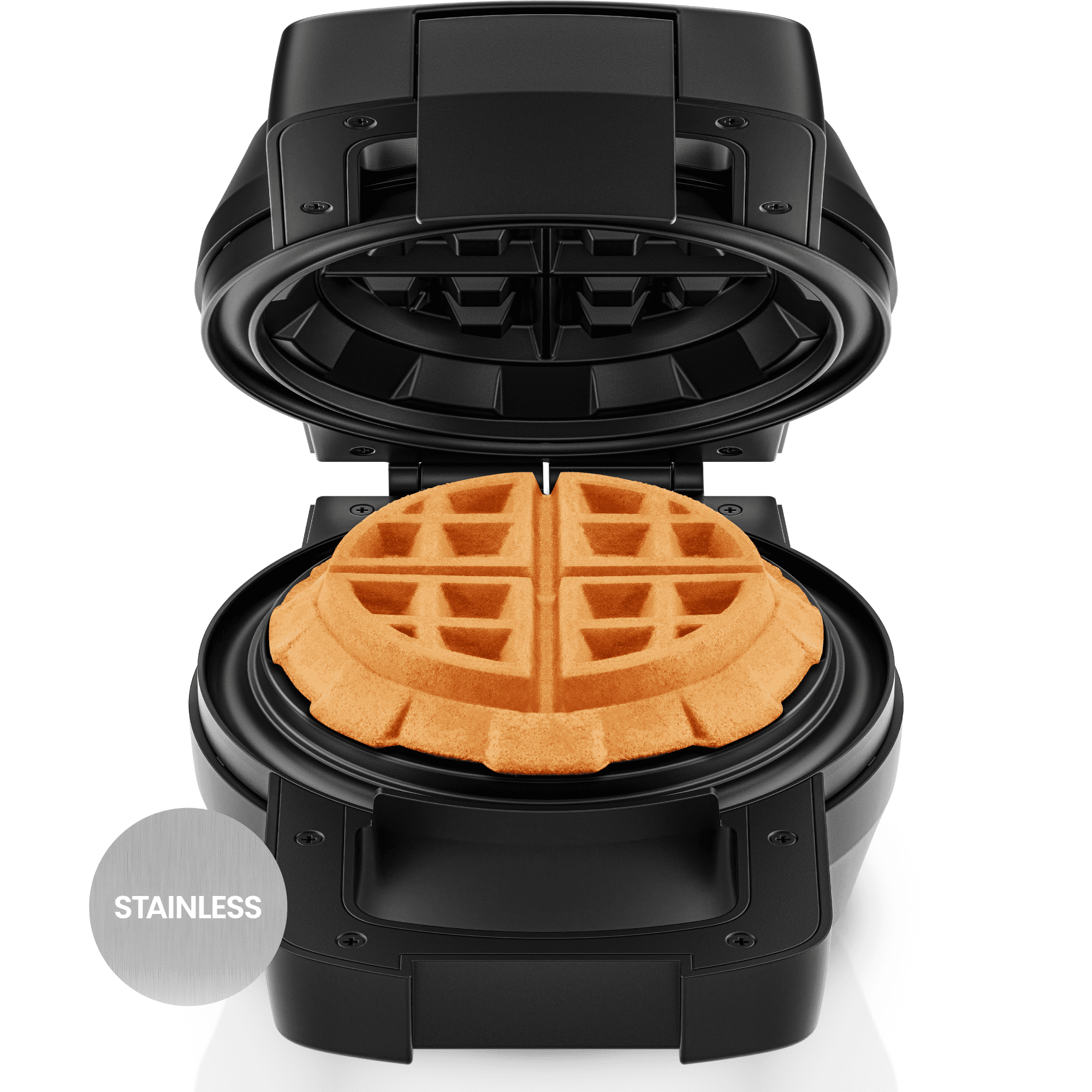 Chefman Stuffed Belgian 5-Inch Waffle Maker w/ Non-Stick Surface and ...