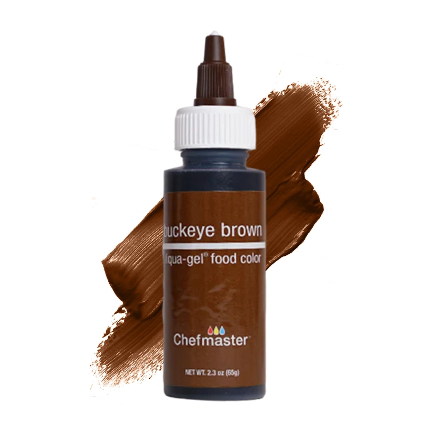 Chefmaster Buckeye Brown Liqua-Gel® IEF31 Food Coloring | Vibrant ...