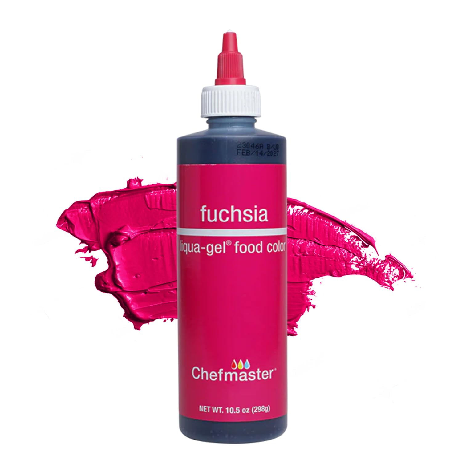 Chefmaster Fuschsia Liqua-Gel Food DEF29 Coloring | Vibrant Color | Dye ...