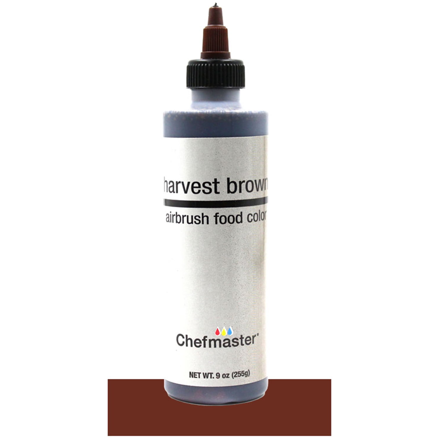 Chefmaster Harvest Brown Airbrush Liqua-Gel Food Color, 9 Oz. - Walmart.com