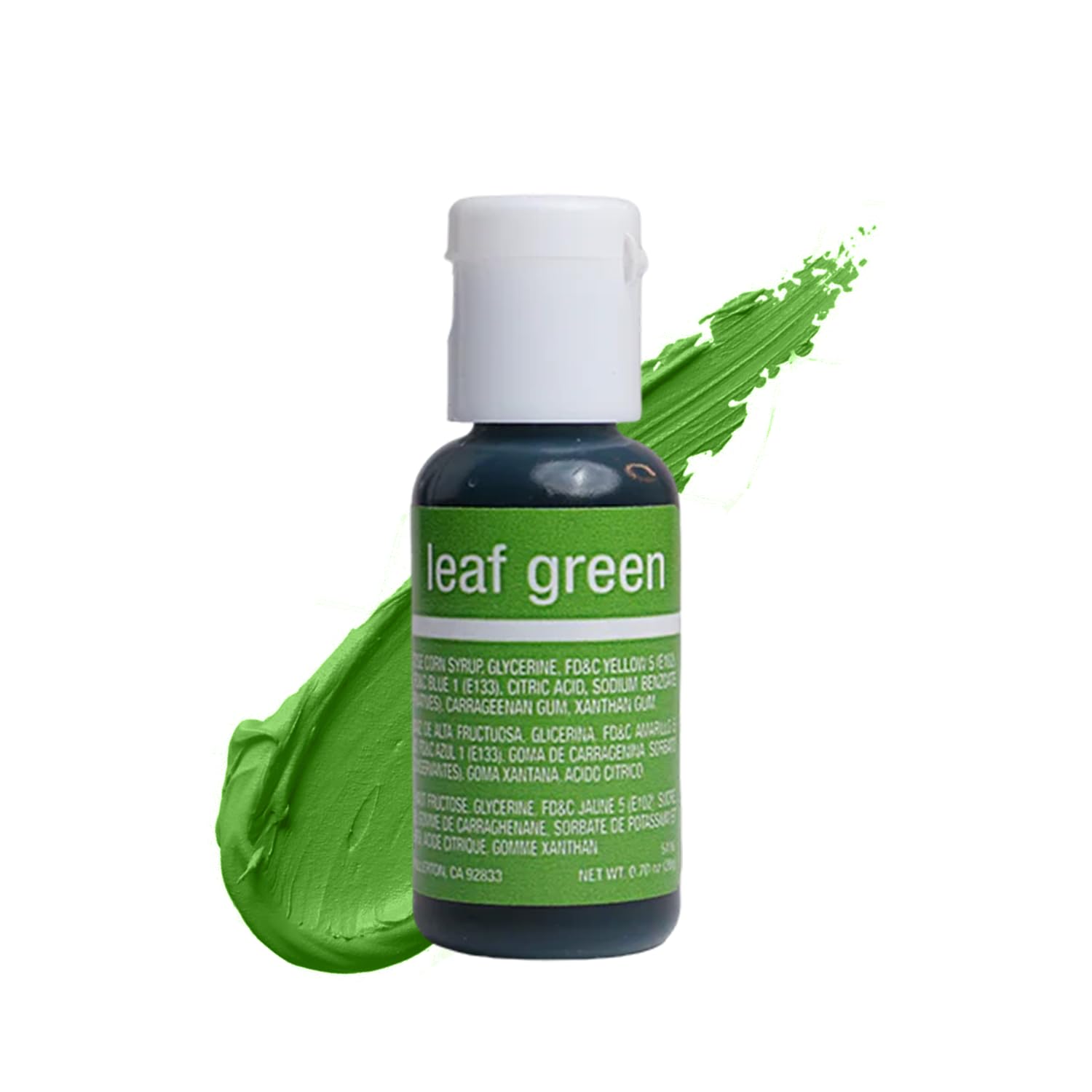 Chefmaster Leaf Green Liqua-Gel® OKA4 Food Coloring | Vibrant Color ...