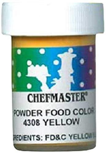 Chefmaster Powder Food Color 3 gr. Yellow - Walmart.com