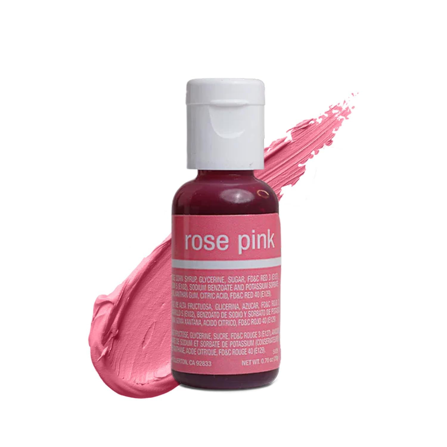 Chefmaster Rose Pink Liqua-Gel® IEF31 Food Coloring | Vibrant ...
