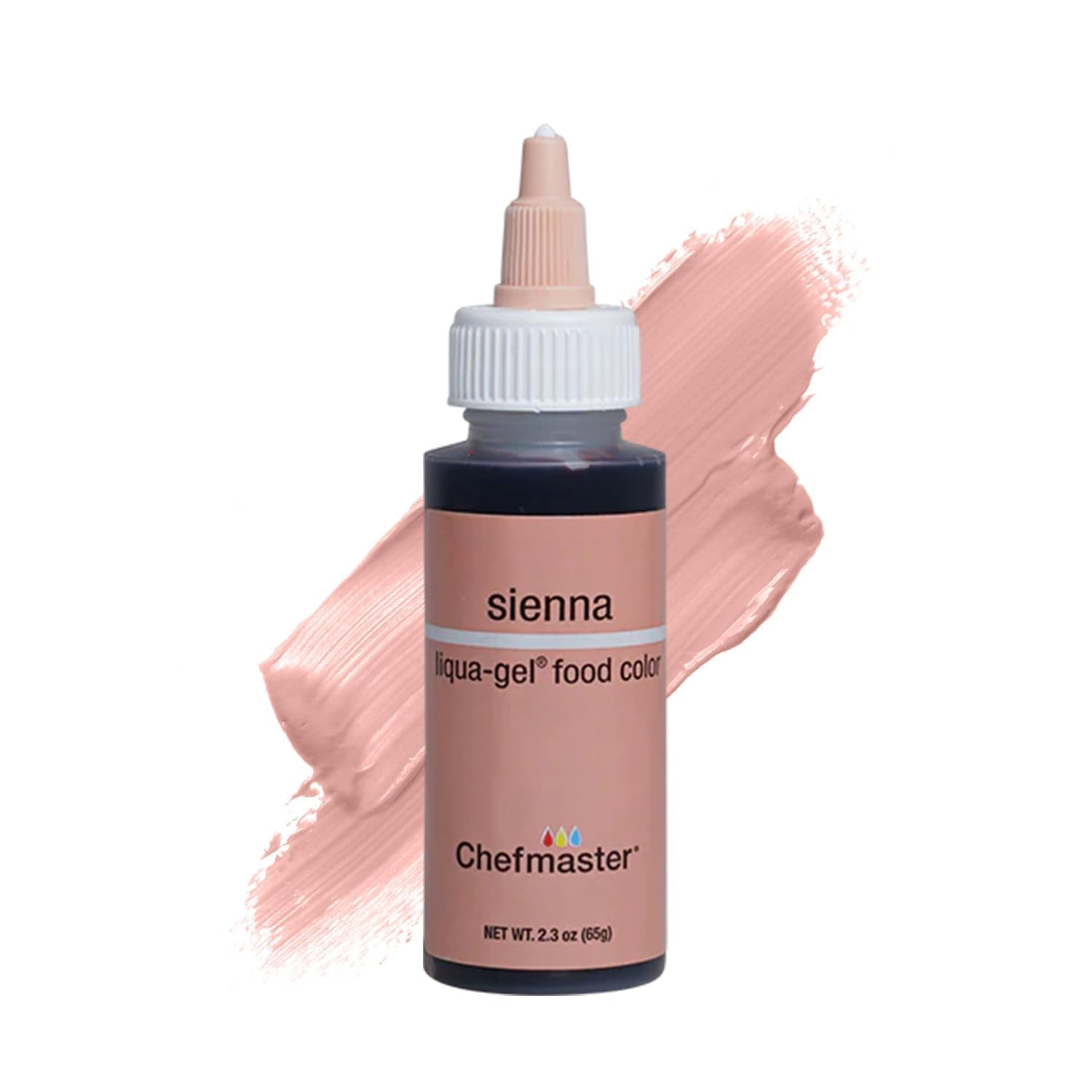 Chefmaster Sienna Liqua-Gel® Food BDF32 Coloring | Vibrant Color ...