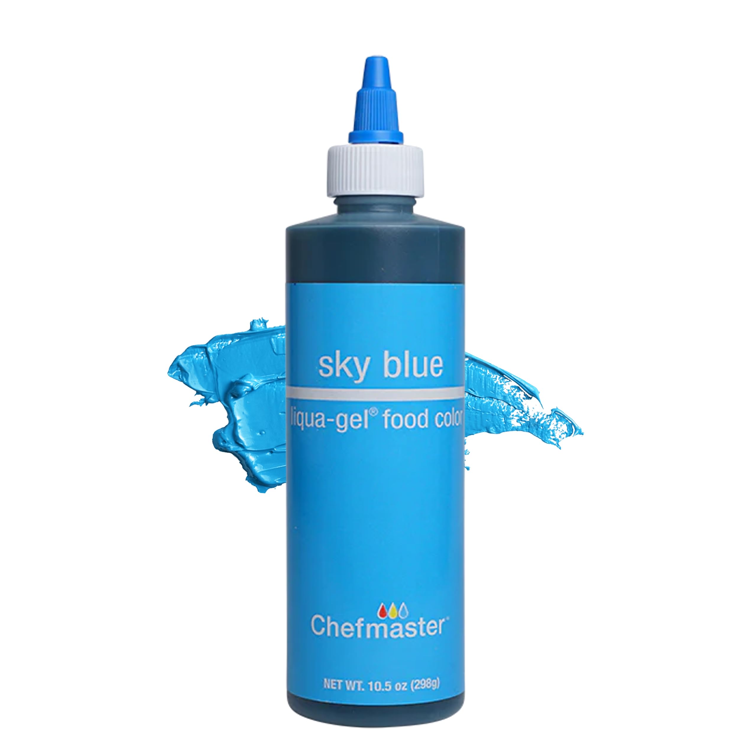 Chefmaster Sky Blue Liqua-Gel® IEF31 Food Coloring | Vibrant ...
