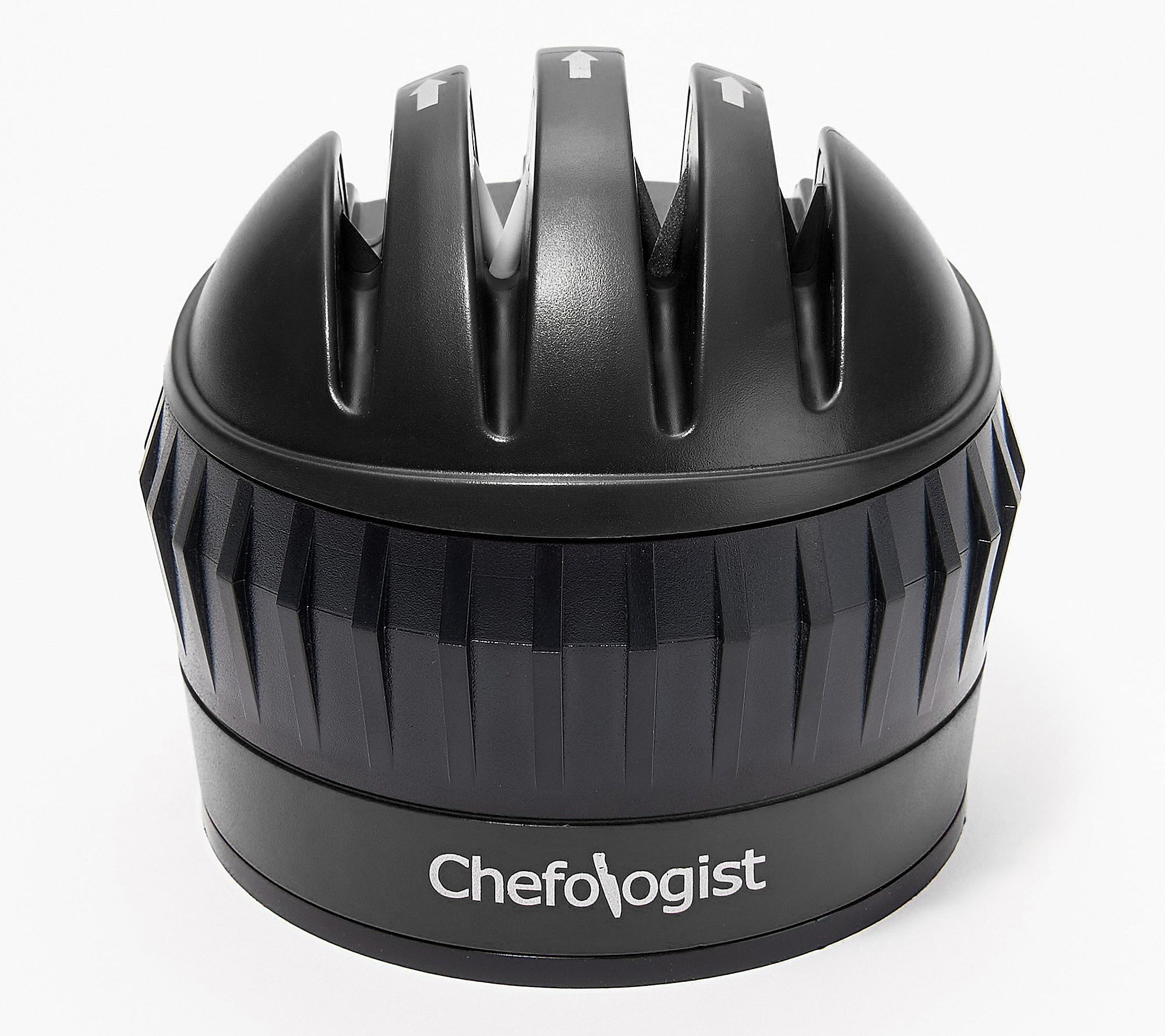 Chefologist 3-Stage Knife Sharpener with Scissor Sharpener Black ...