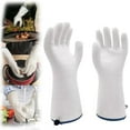 Chefologist Liquid Silicone Oven Gloves, Heat Resistant Oven Gloves ...