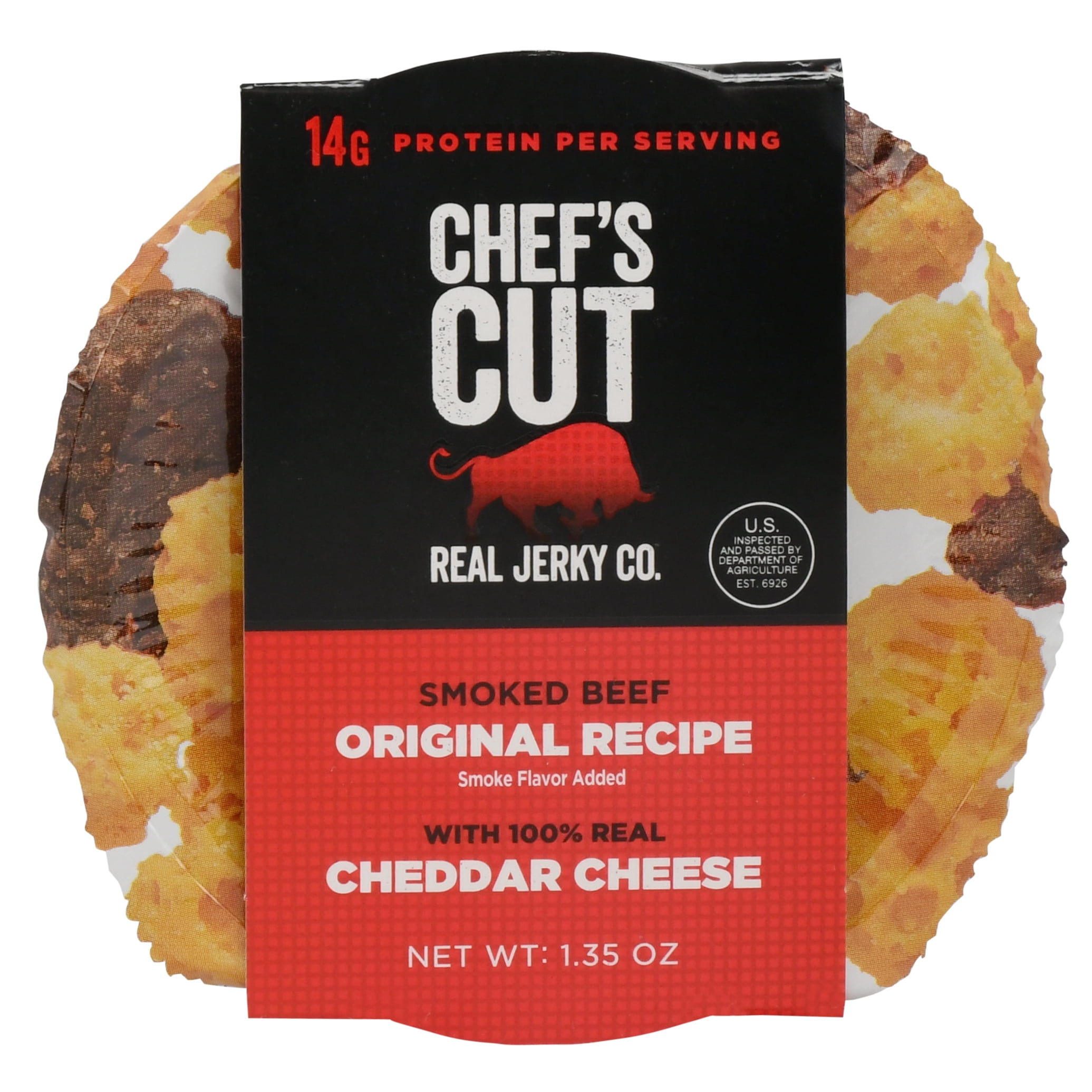 Chefs Cut Protein Pack Original & Cheese for Office Snacks - Walmart ...