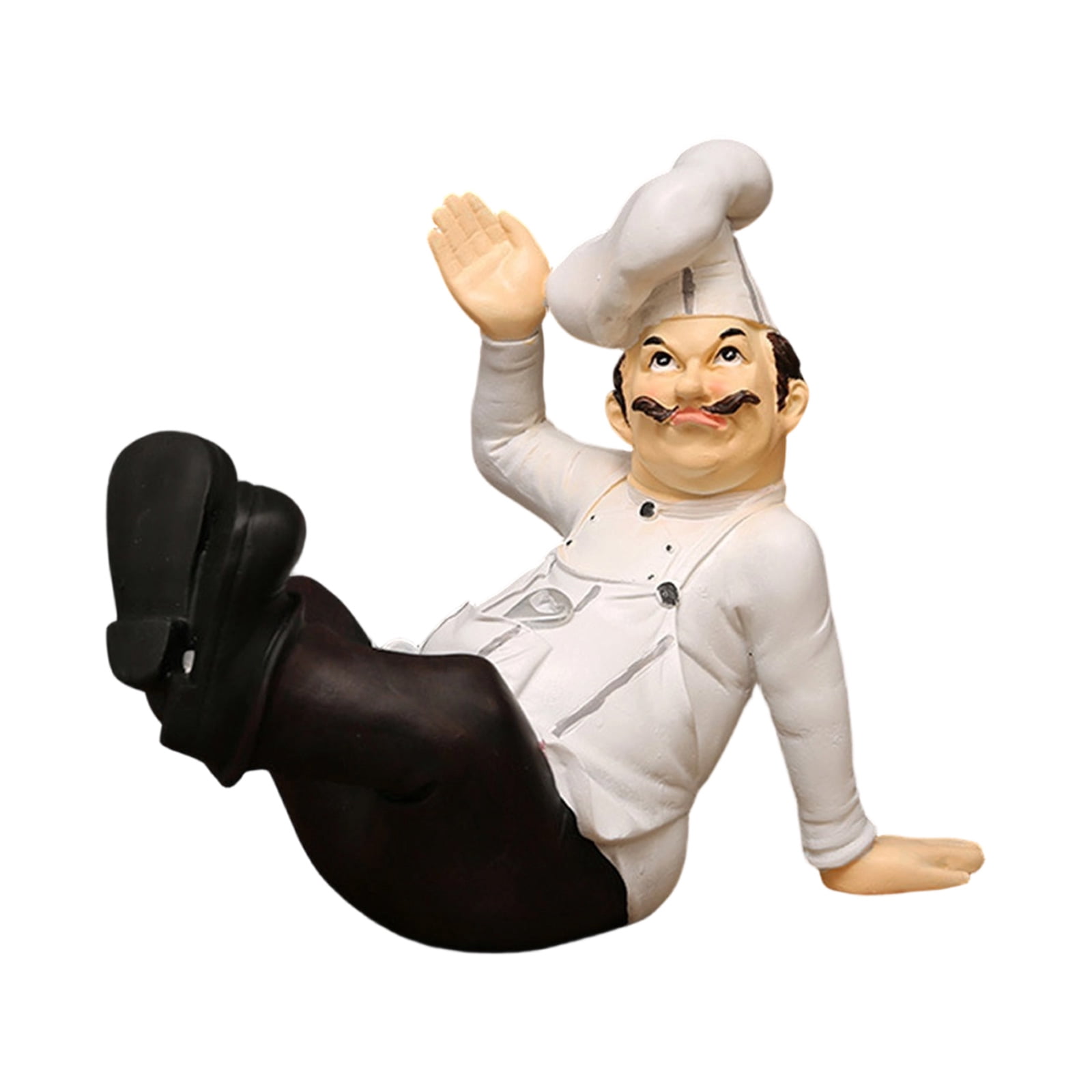 Chefs Figurine Collectible Cooking Craft Statue Resin Ornament for ...