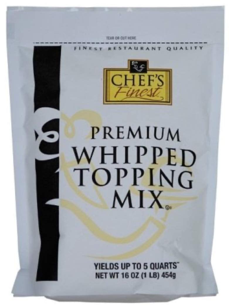Chefs Finest Whipped Topping Mix, 16 Ounce -- 12 per case. - Walmart.com