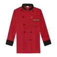 Chefs Jackets Coat Embroidered Chefs Jackets with Traditional Button ...