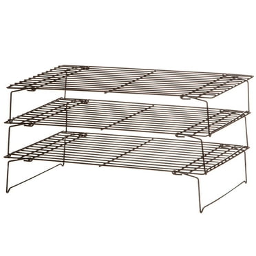 Nifty Solutions Collapsible 3-Tier Baking Cooling Rack – Non-Stick ...