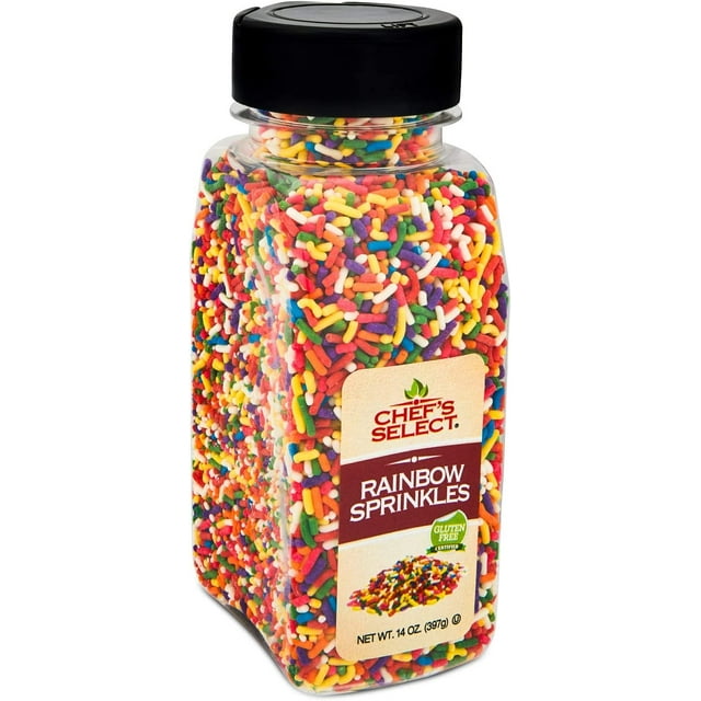 Chefs Select Decorative Rainbow and Chocolate Sprinkles Variety Pack ...