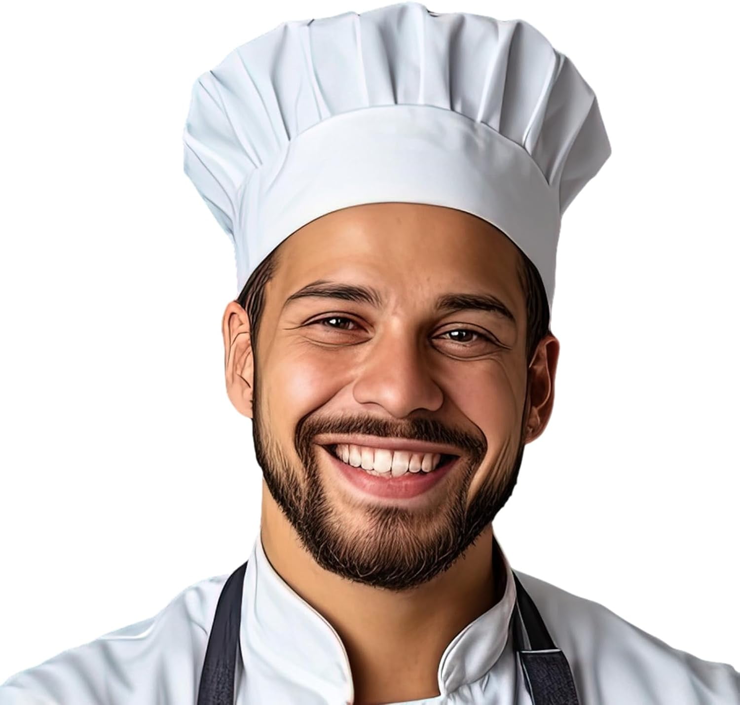 Chefs hat,White Chef hat,Adult Adjustable Chef hat for Men & Women ...