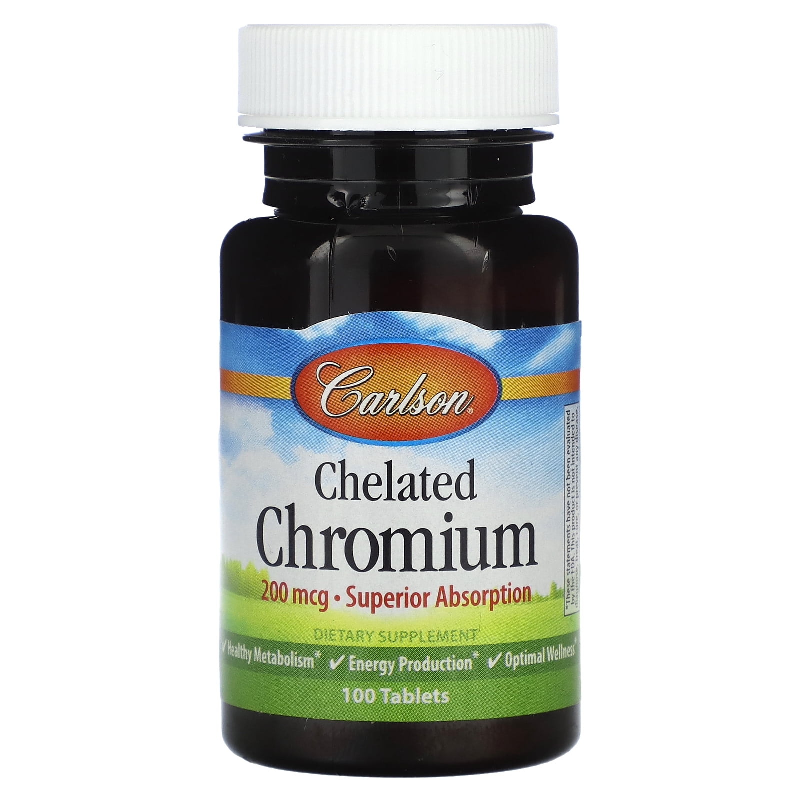 Chelated Chromium 200 mcg By Carlson - 100 Tablets Philippines | Ubuy