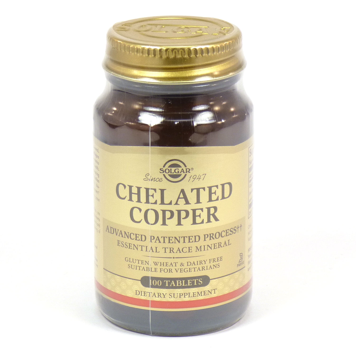 Solgar, Chelated Copper, 100 Tablets - Walmart.com