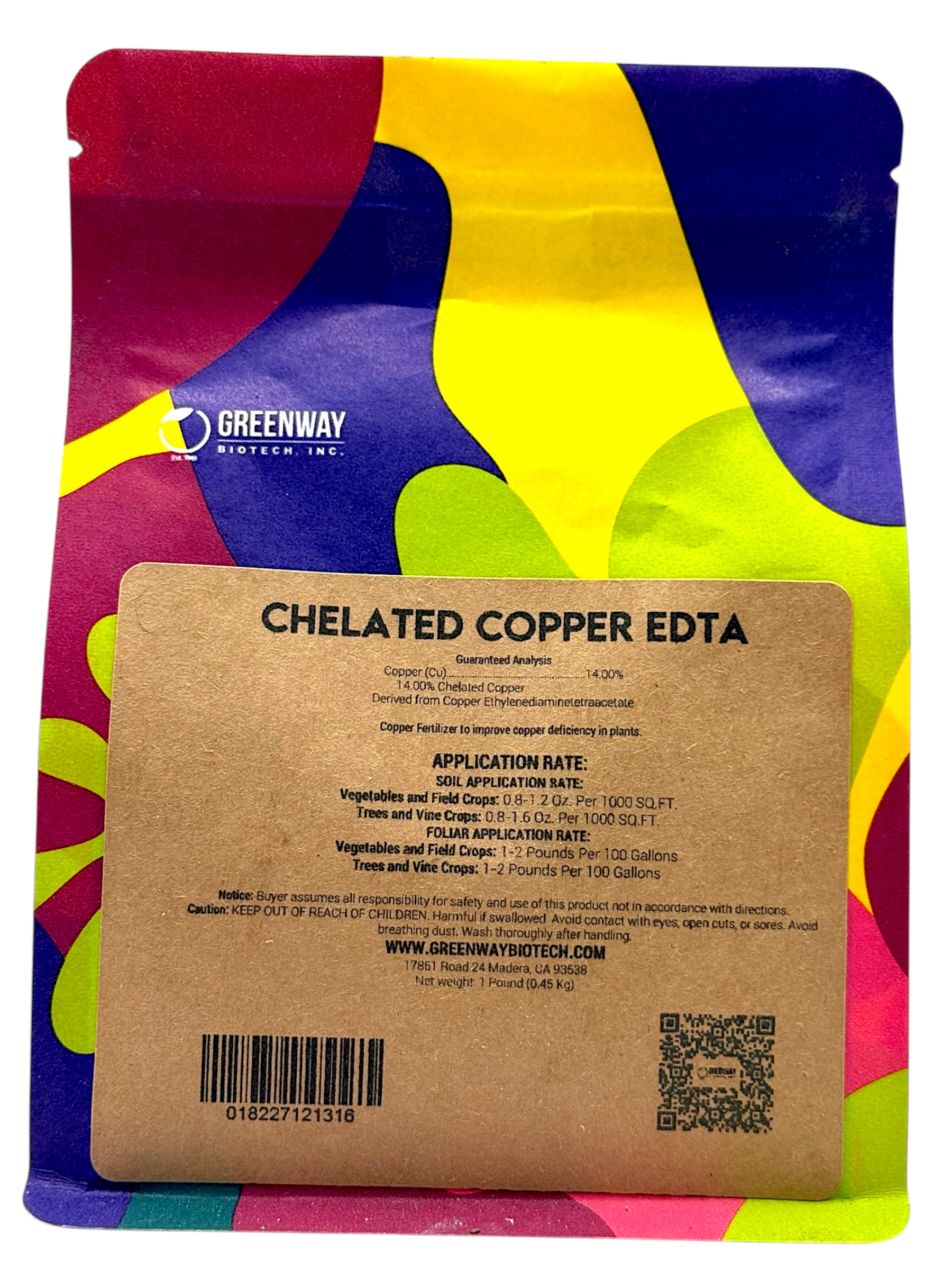 Chelated Copper EDTA Fertilizer - Fast Acting Copper Fertilizer - 1 ...