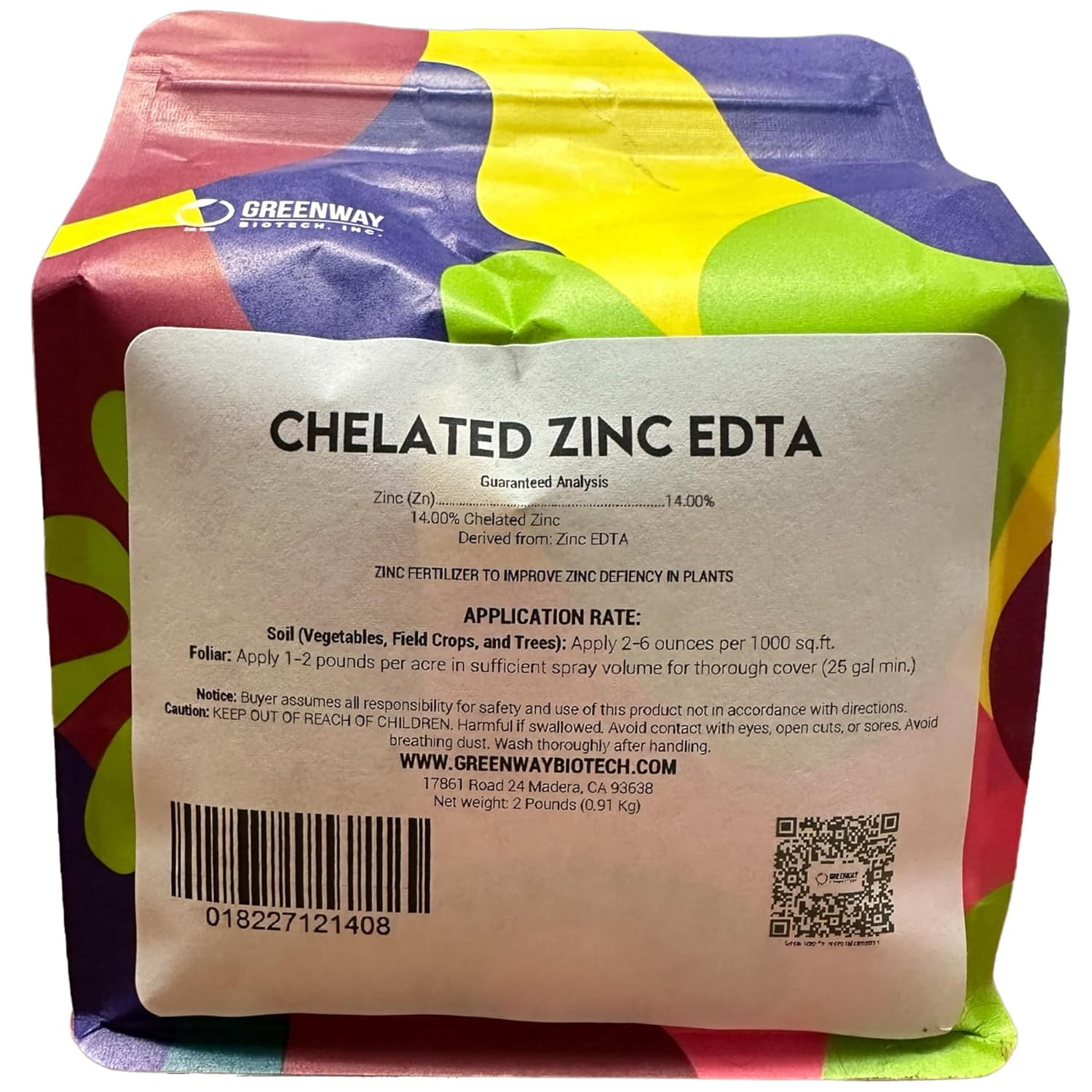 Chelated Zinc EDTA Greenway Biotech Brand Hydroponics Zinc Fertilizer ...
