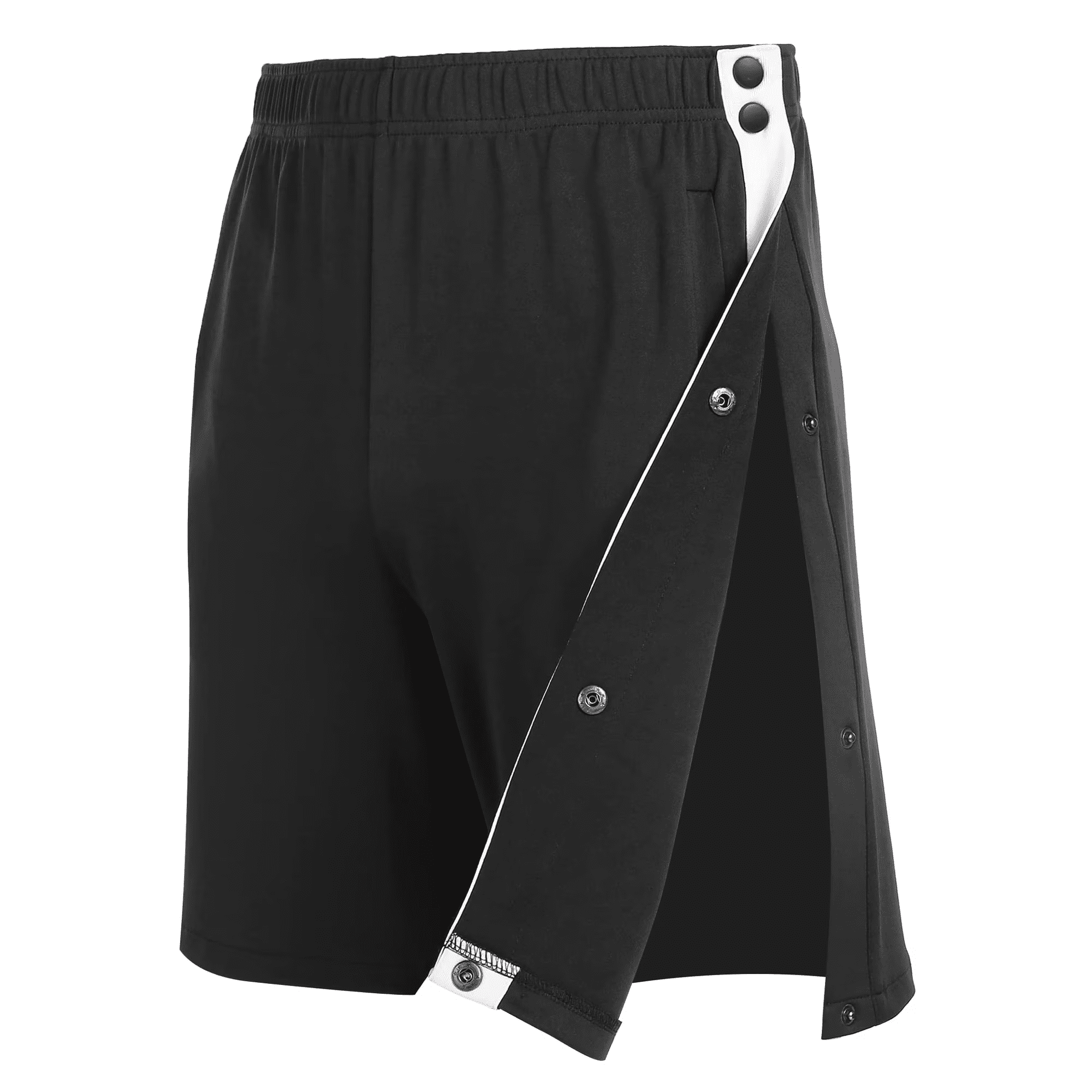 Chele Mens Tear Away Shorts, Post Surgery Adaptive Clothing, Wide Leg ...