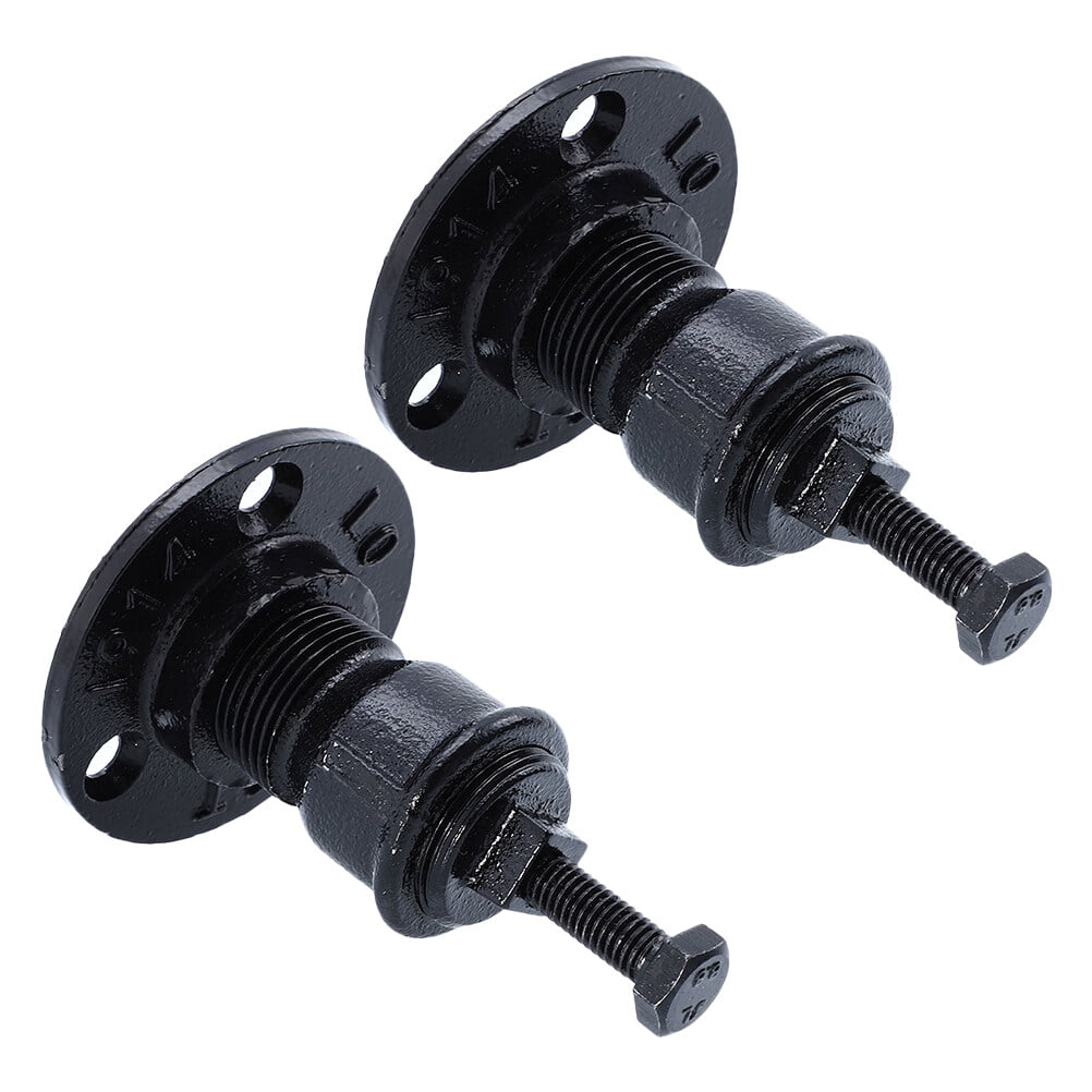 Toyvian 2Pcs Handrail Support Brackets for Home Indoor Staircase Black ...