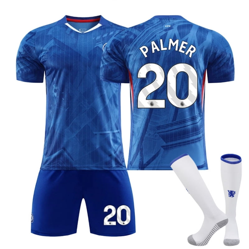 Chelsea 25/26 season home short-sleeved jersey set No. 20 Palmer print ...