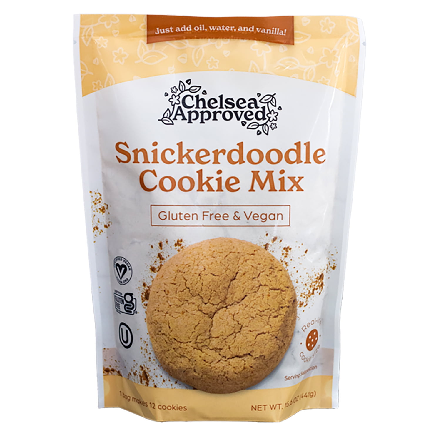 Chelsea Approved - Snickerdoodle Cookie Mix | Vegan & Gluten Free ...