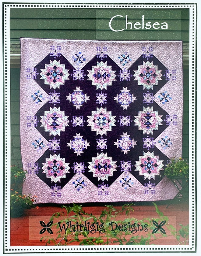 Chelsea Block of the Month Quilt Pattern by Whirligig Designs - Walmart.com