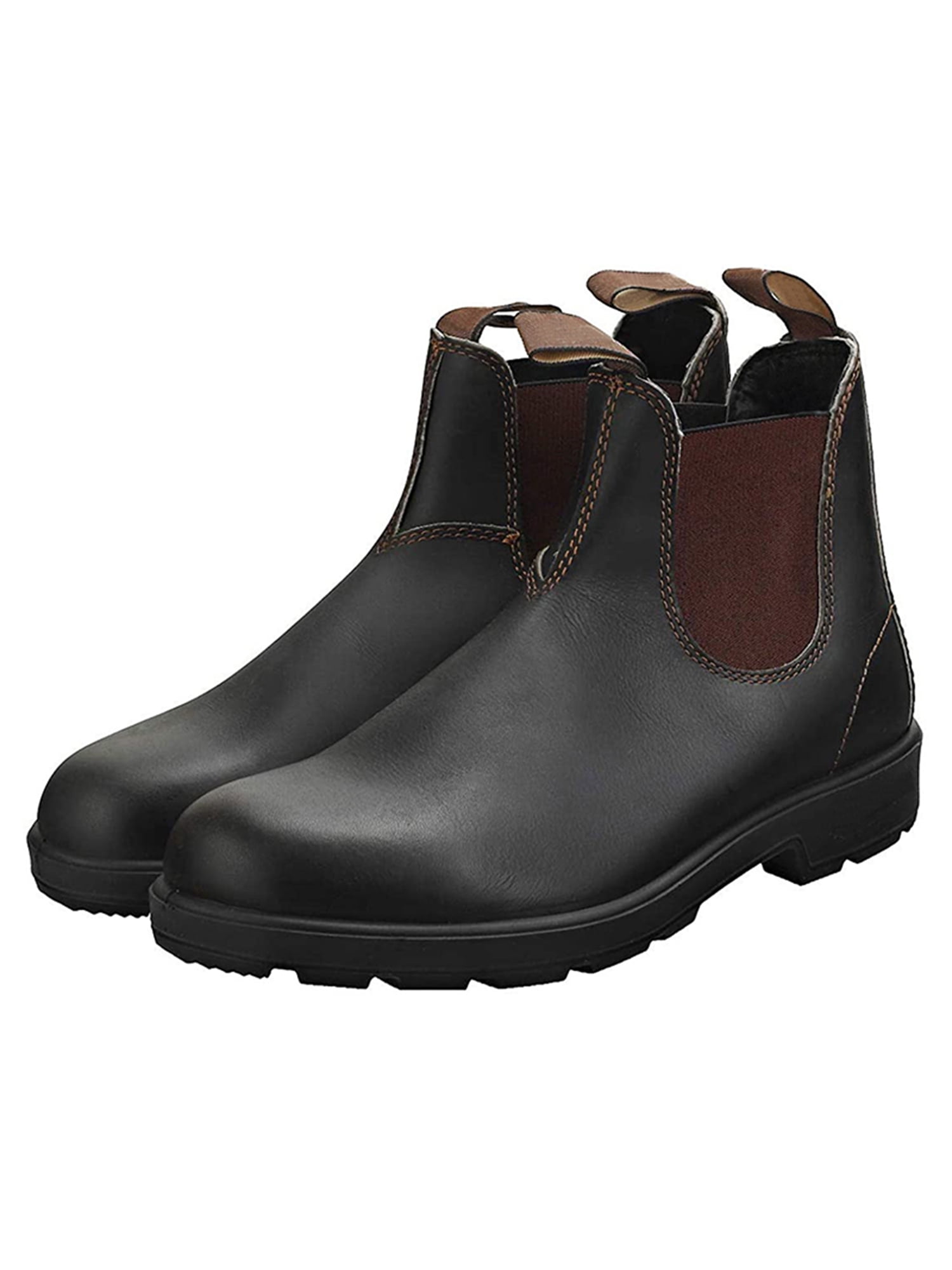 Chelsea Boots for Men Casual Oxfords Work Shoes Gray - Walmart.com