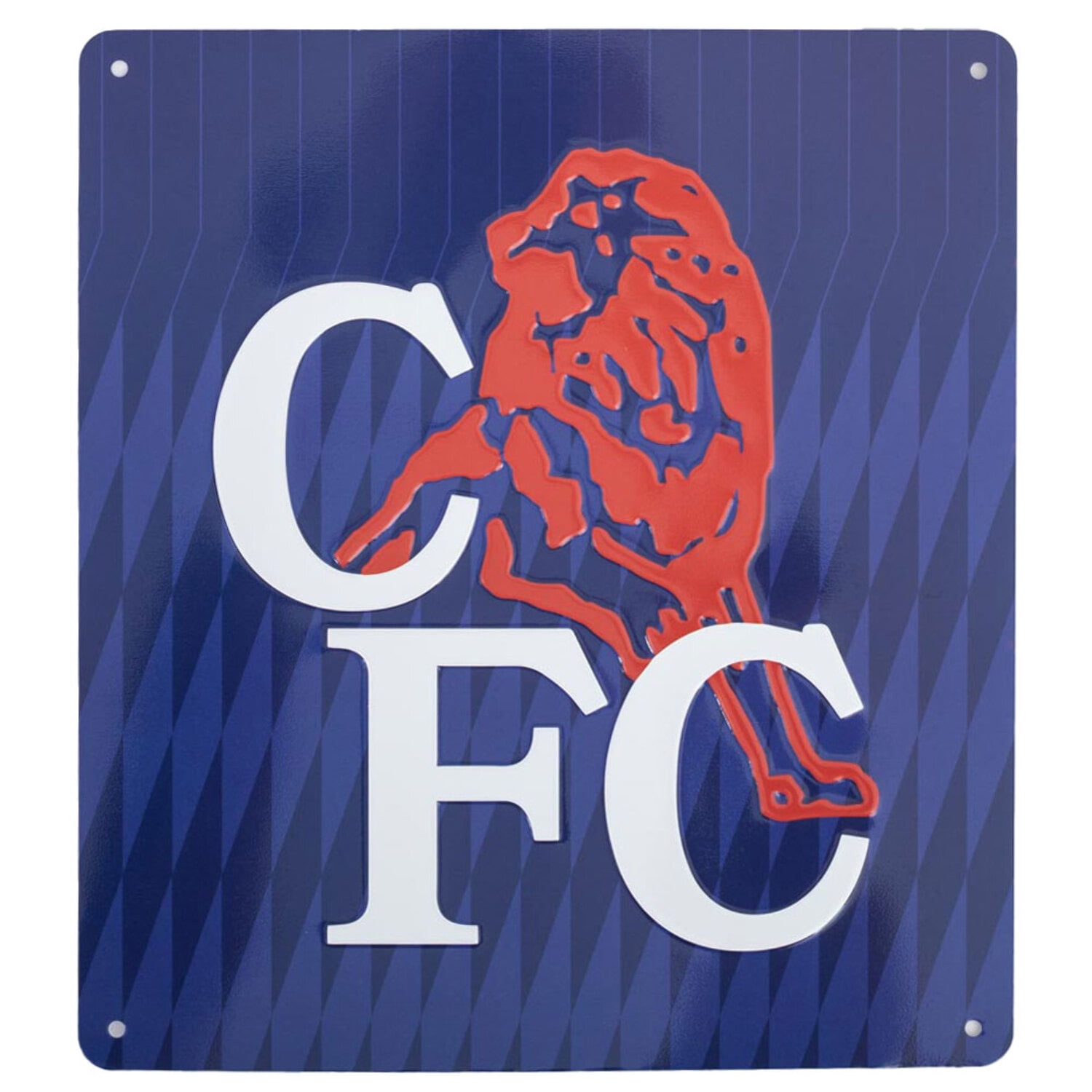 Chelsea FC 1990 CFC Retro Metal Sign - Walmart.com