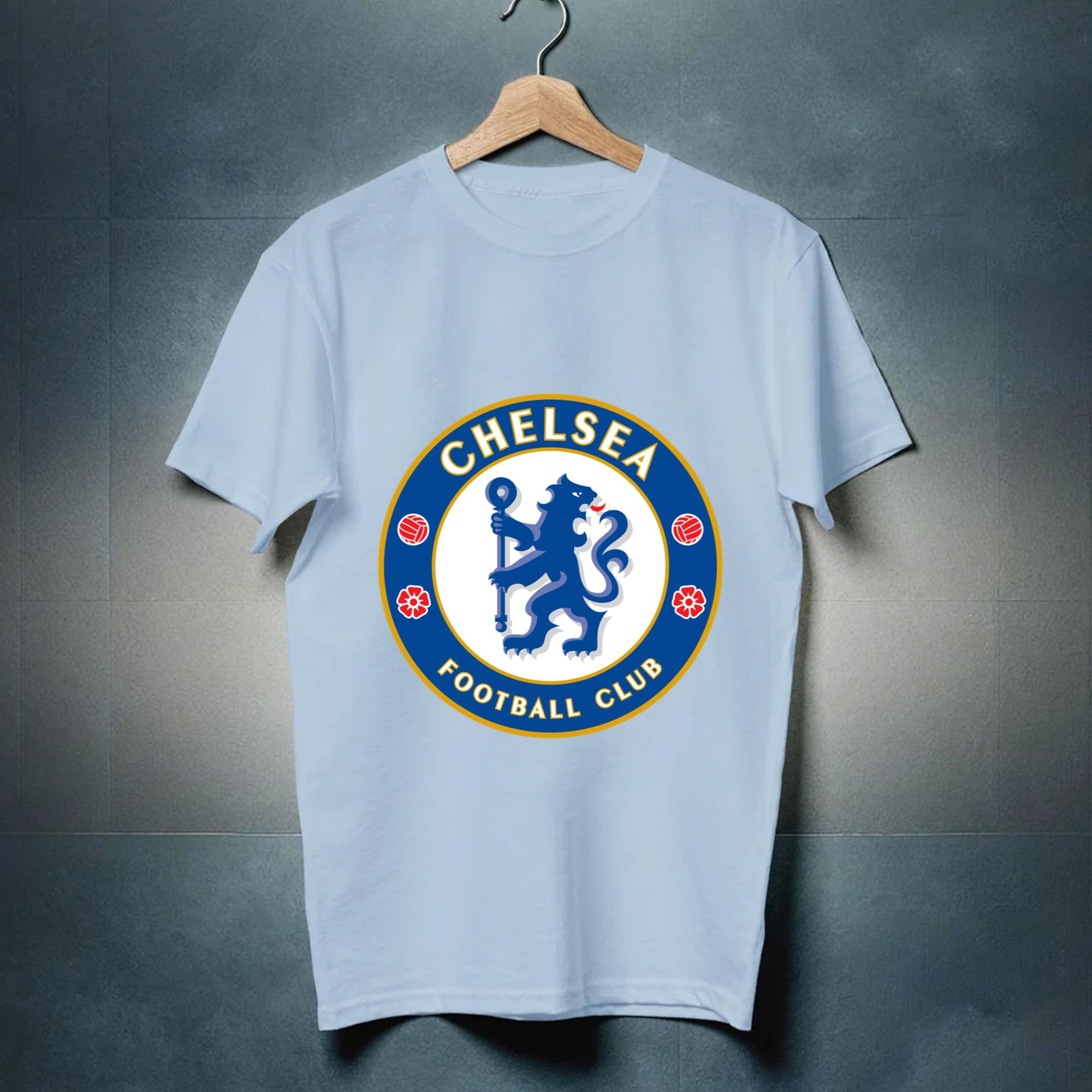 Chelsea Football Soccer Club Logo Symbol Unisex T-Shirt-TH7156 ...