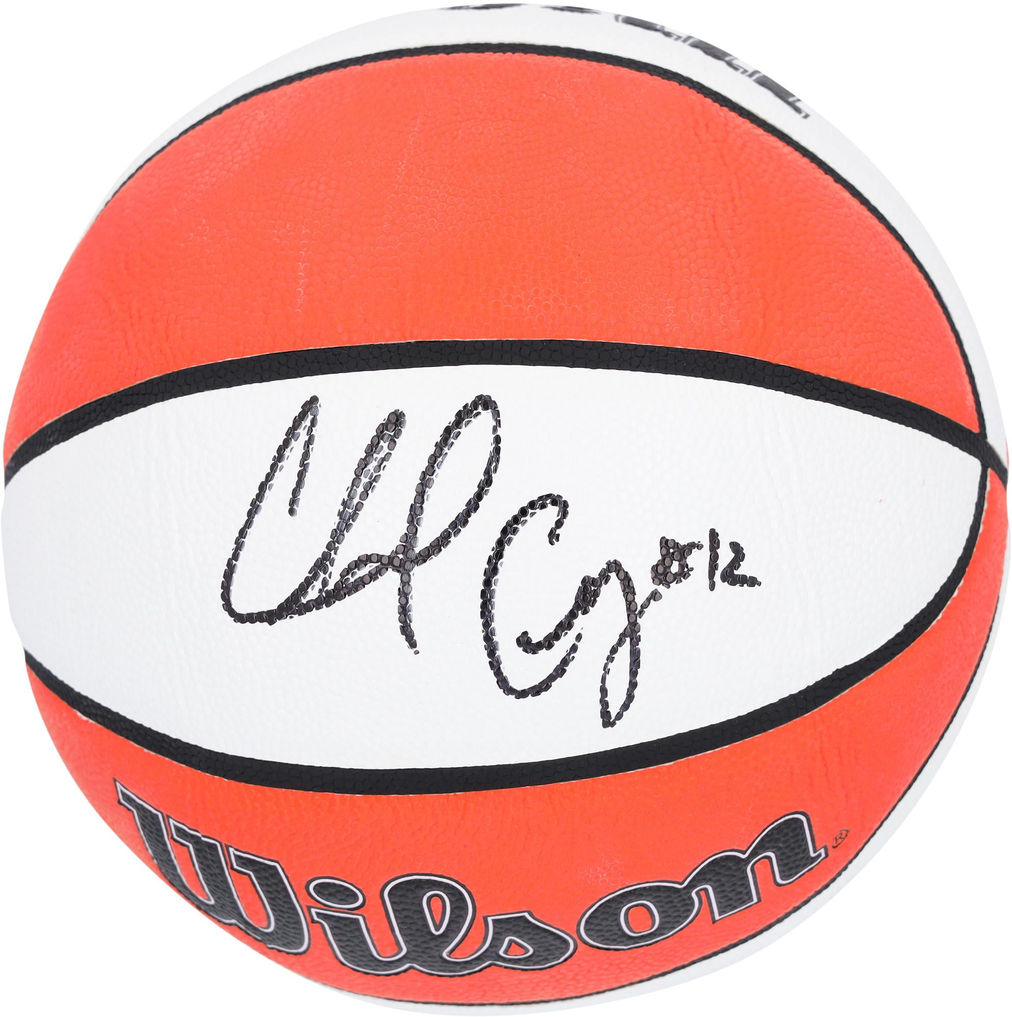 Chelsea Gray Las Vegas Aces Autographed Wilson WNBA Authentic Series ...