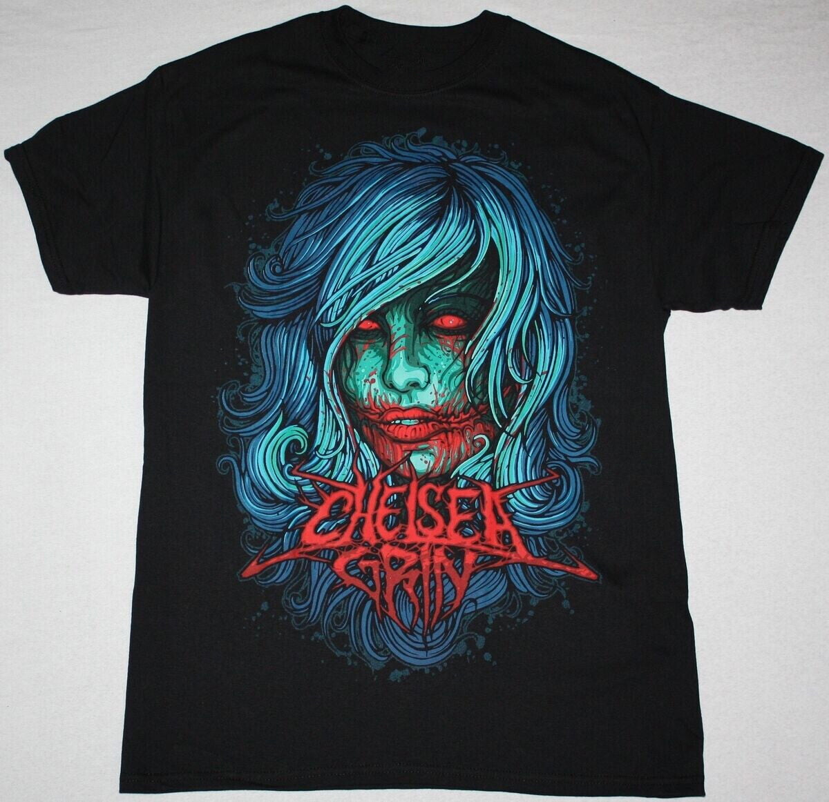 Chelsea Grin Album Black Men T-shirt Cotton Tee All Sizes S-5XL TA4555 - Walmart.com