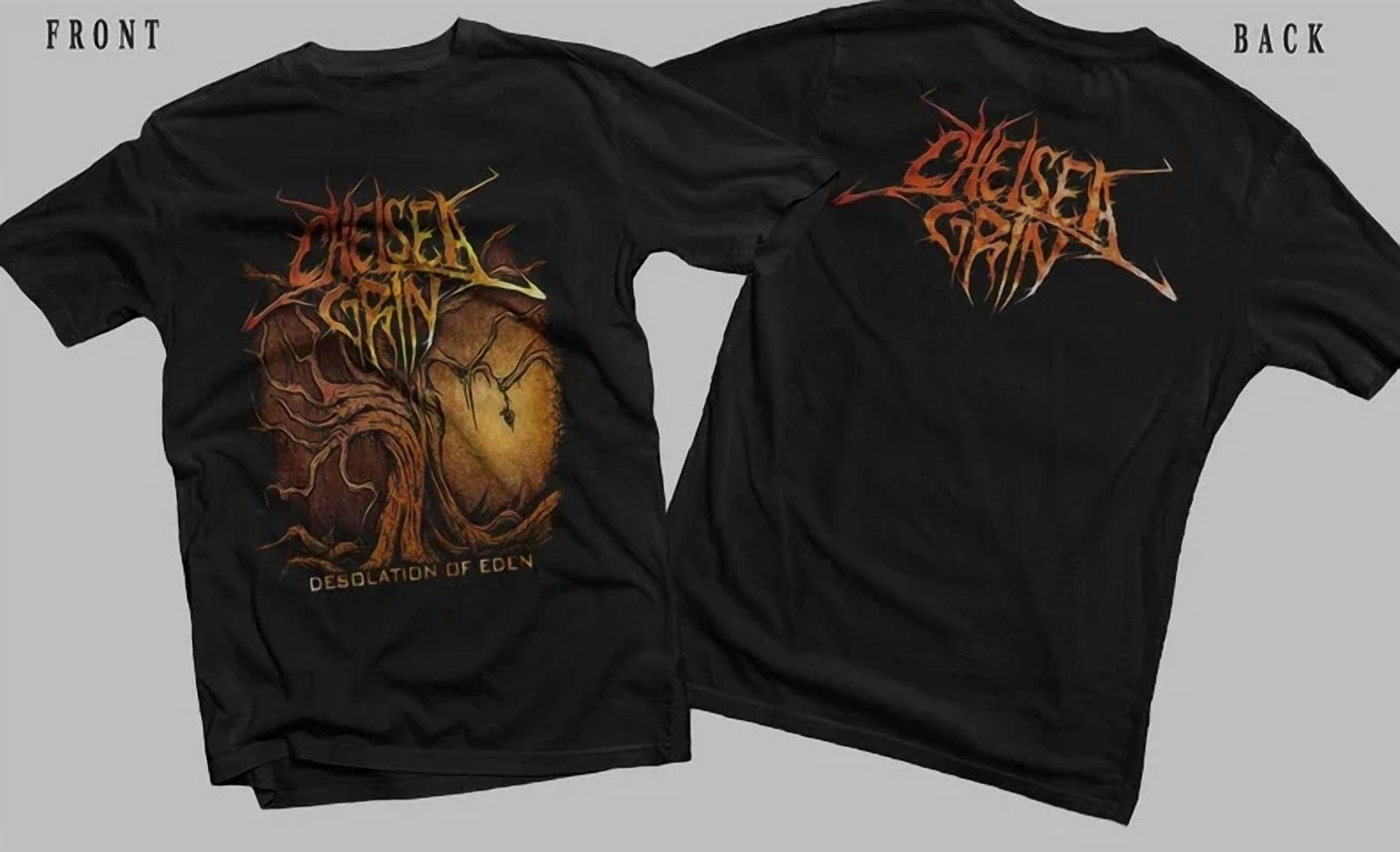 Chelsea Grin Band Shirt – Desolation of Eden Album Graphic Double-Sided ...