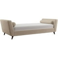 Chelsea Lane Asha Upholstered Linen Daybed, Beige - Walmart.com