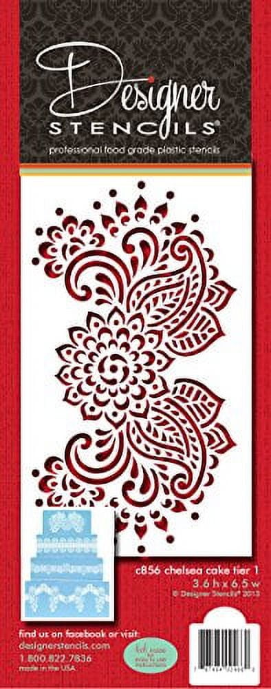 Chelsea Tier 1 Stencil Set by Designer Stencils - Walmart.com