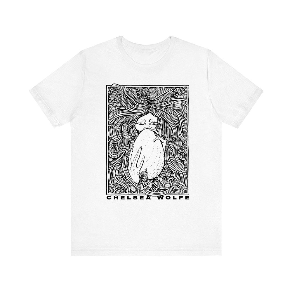 Chelsea Wolfe Merch Egg T-shirt Unisex Men Women Short Sleeve Casual ...