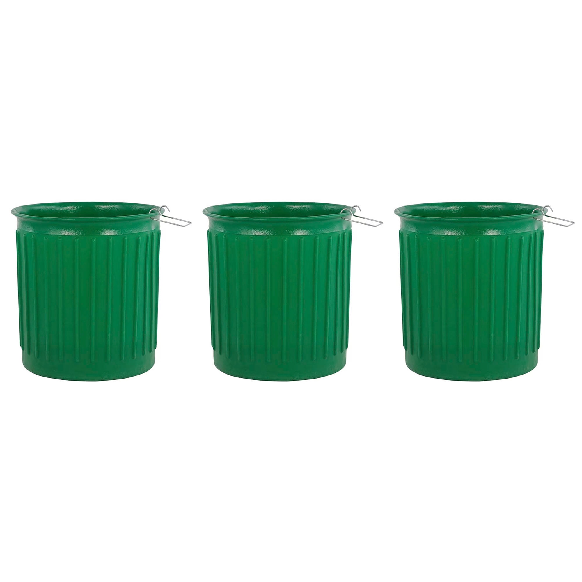 Chem-Tainer 60 Gal Carry Landscape Barrel w/Steel Top Ring, 3 Pack ...